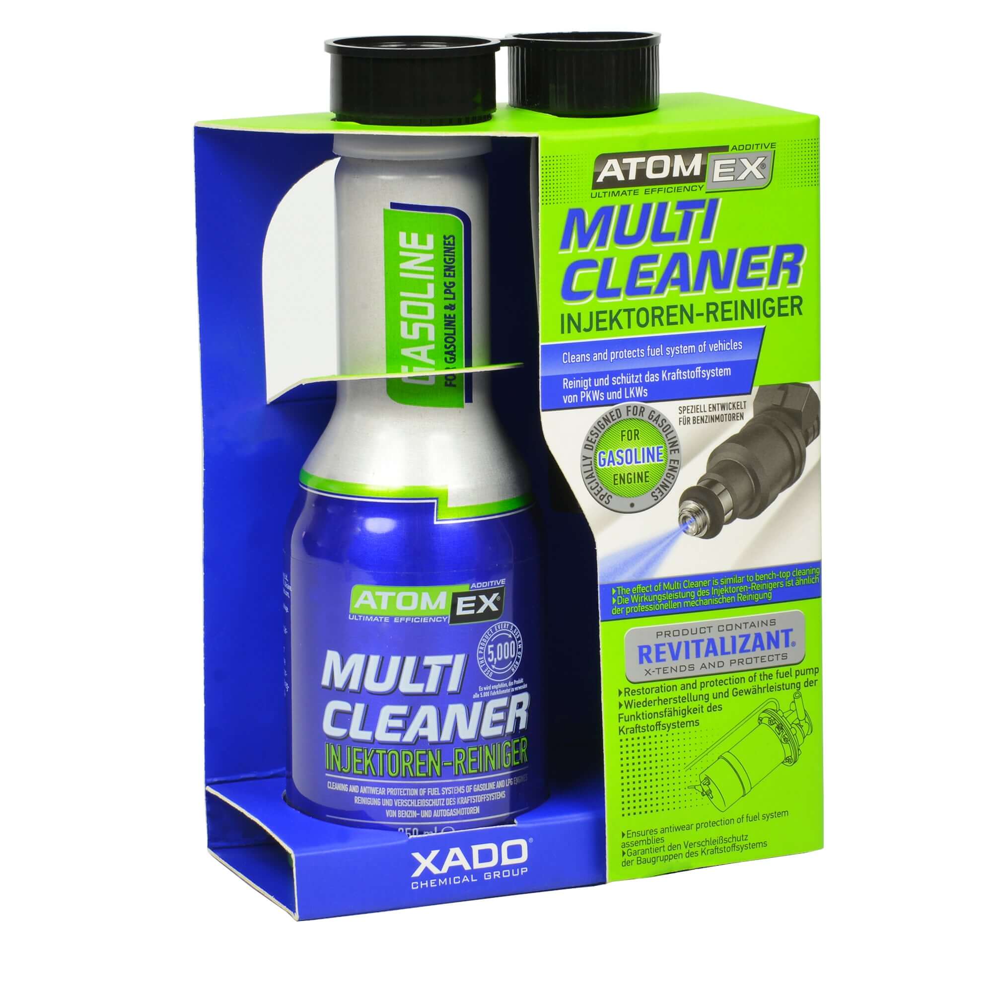 Atomex Multi Cleaner (Gasoline) — Fuel System Cleaner for Gasoline Eng ...
