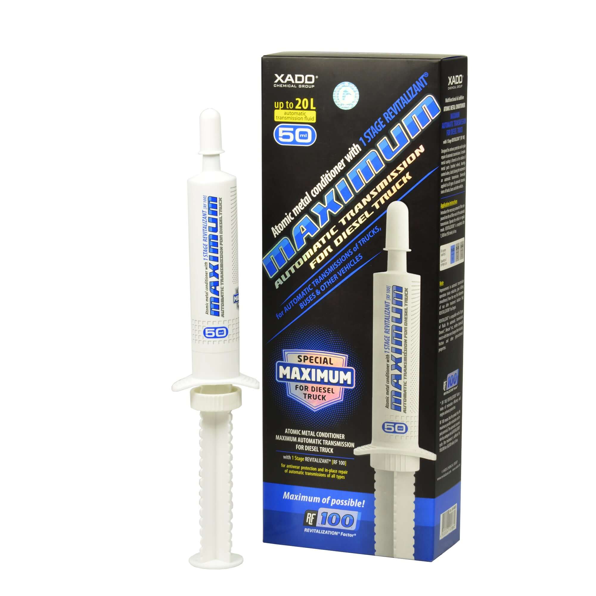 Atomic Metal Conditioner Maximum Automatic Transmission for Diesel Tru ...