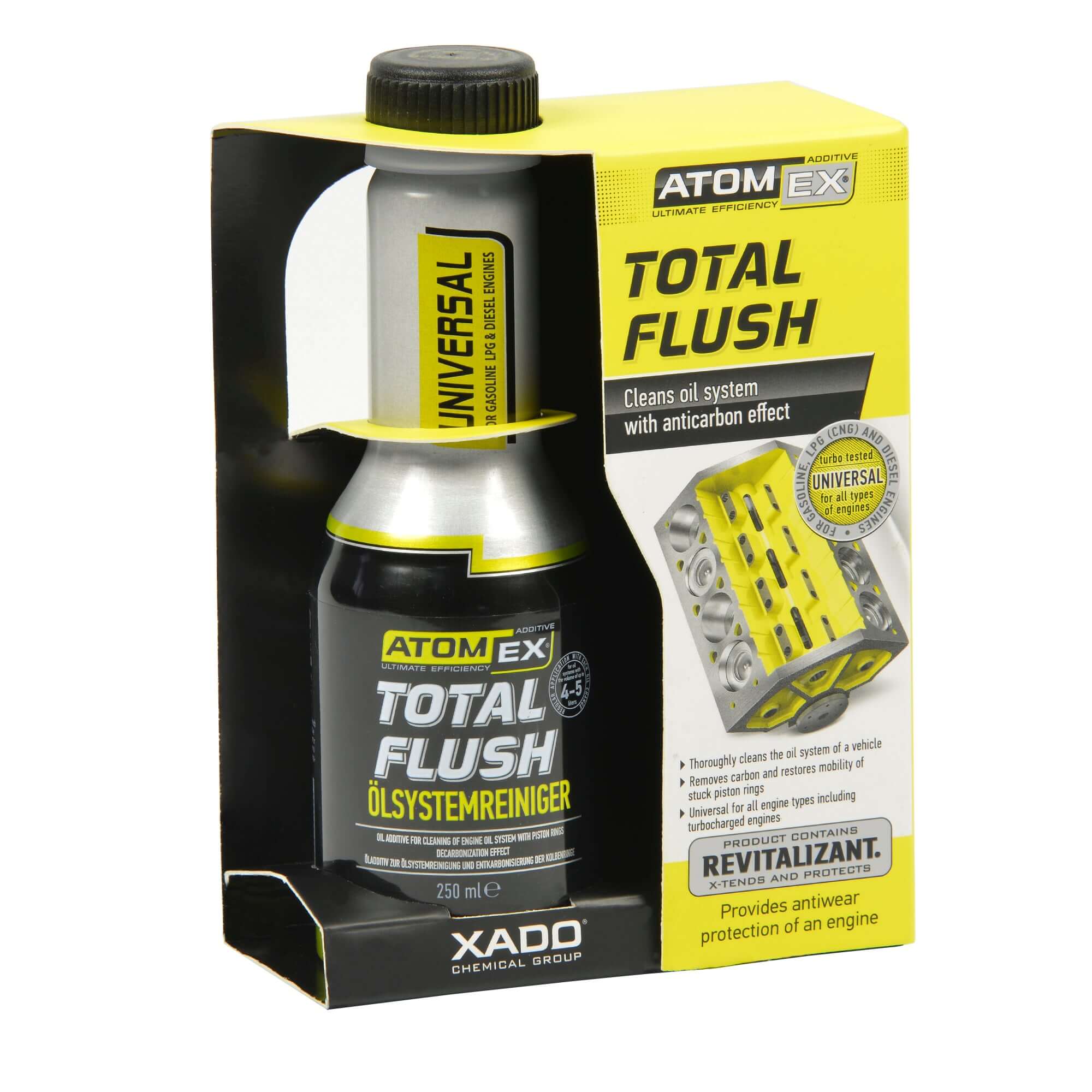 TotalFlush — Engine Oil System Cleaner – xado.in